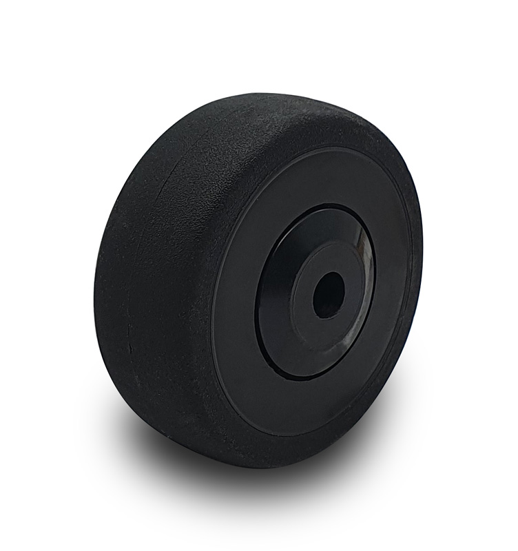 Roue noire en caoutchouc | Roues (de secours) | Roulettes de ...