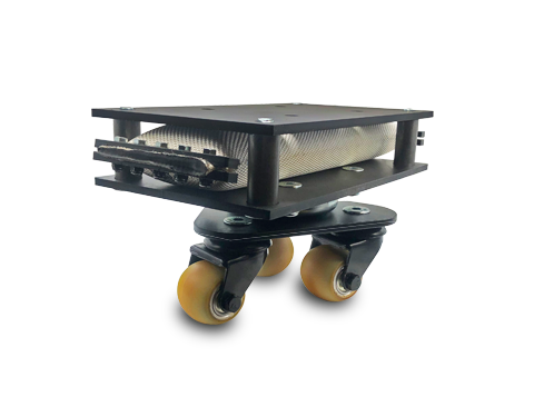 Hebewunder (pneumatic lift roller) with Vulkollan wheels | Single ...