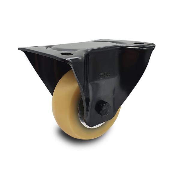 Theatre fixed castor with Vulkollan wheel | Fixed castors | Single Castors | Castors | Vulkollan ...