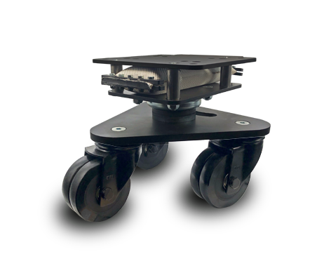 Hebewunder (pneumatic lift roller) with double wheels | Double Castors ...