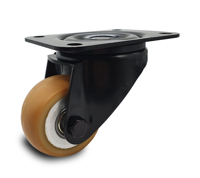 Theatre svivel castor with Vulkollan wheel | Swivel castors | Single ...